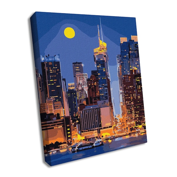 Paint by Numbers Cities - Etsy