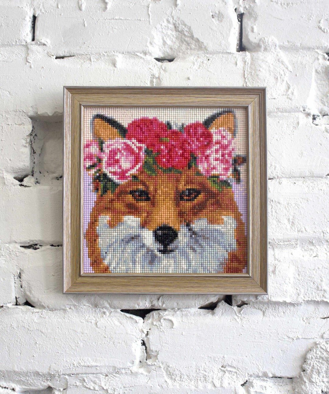 Foxy Lady. Diamond Art Kit. Diamond Painting Kit 7.9 X 7.9 Inches ...