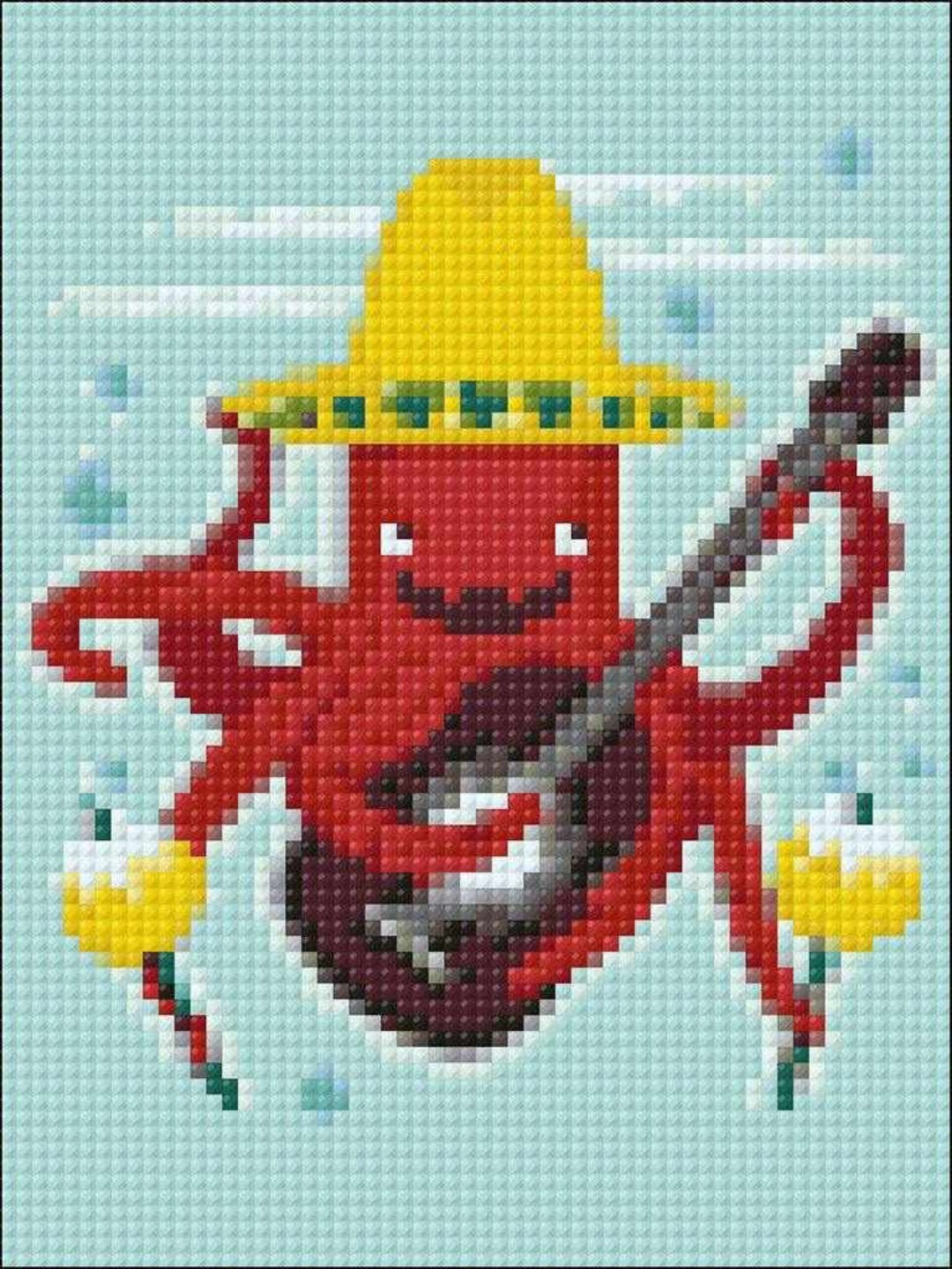 Musician. Diamond Art Kit. Diamond Painting Kit 5.9 X 7.9 Inches ...