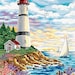 Lighthouse Diamond Painting Set by Wizardi. WD095 Diamond Art - Etsy