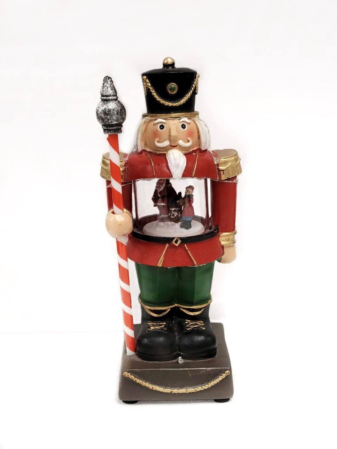 Nutcracker Soldier Music Box With LED Lights. Christmas Nutcracker ...