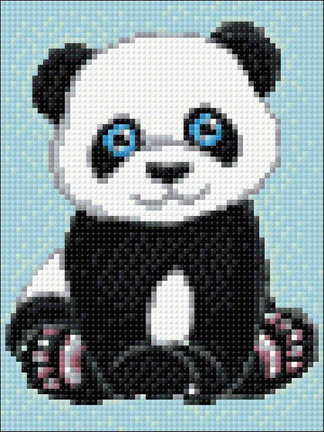Panda. Diamond Art Kit. Diamond Painting Kit 5.9 X 7.9 Inches. Diamond ...