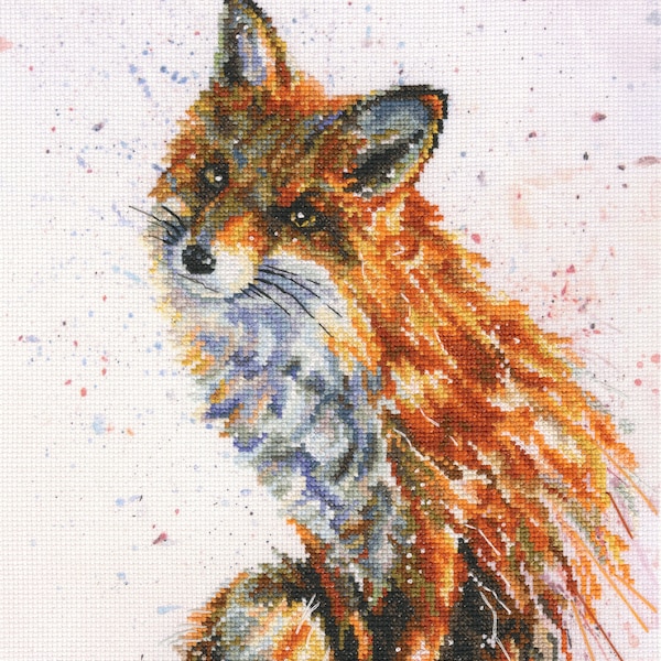 Fox Cross Stitch Kit - Etsy