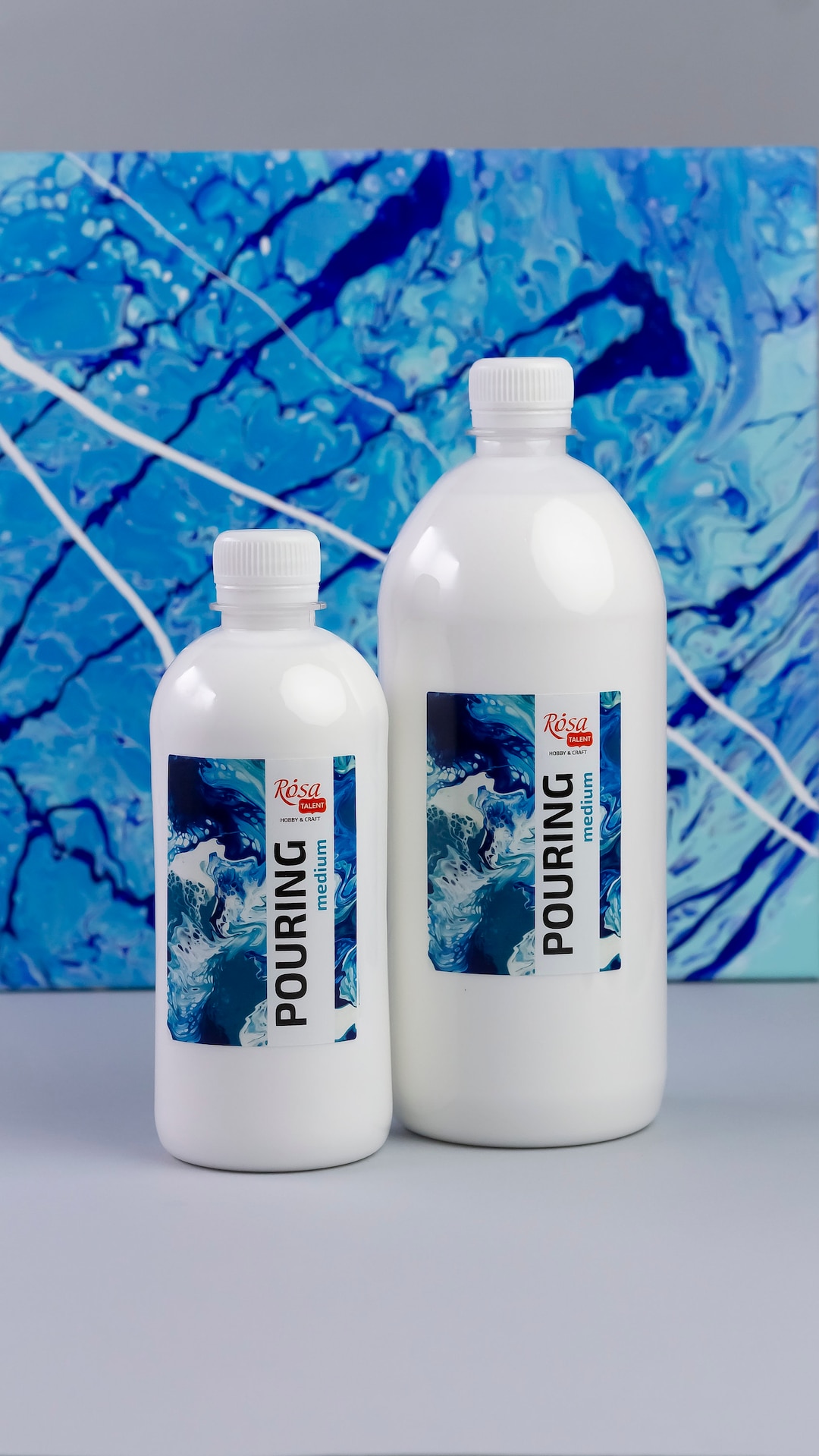 Pouring Medium for Acrylic Paints 500ml. 16.91 Oz – Fluid Art Medium ...