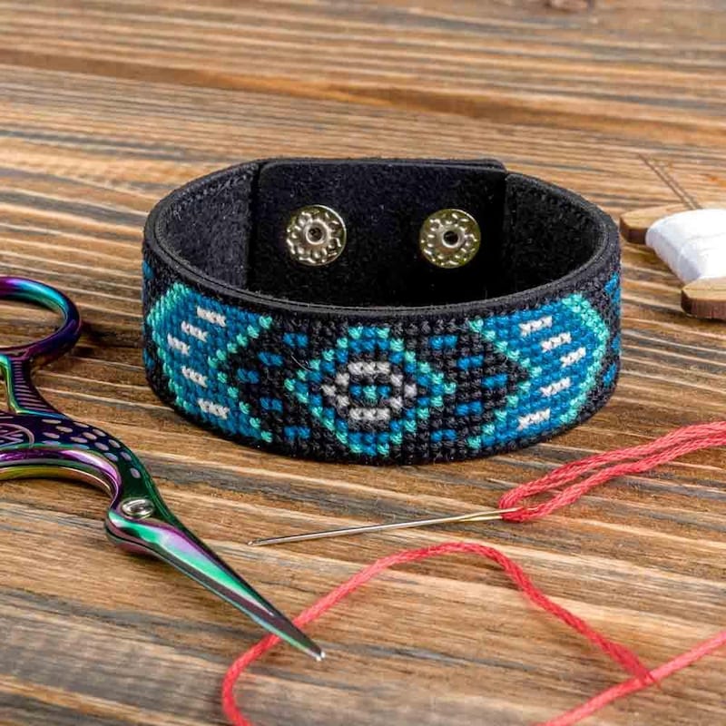 Embroidery Bracelet - Etsy