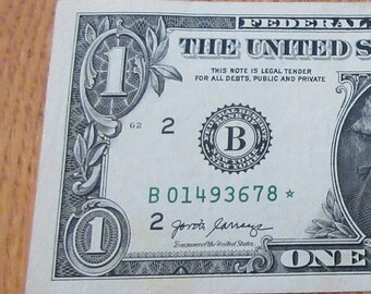 2017 Dollar Bill Star Note - Etsy