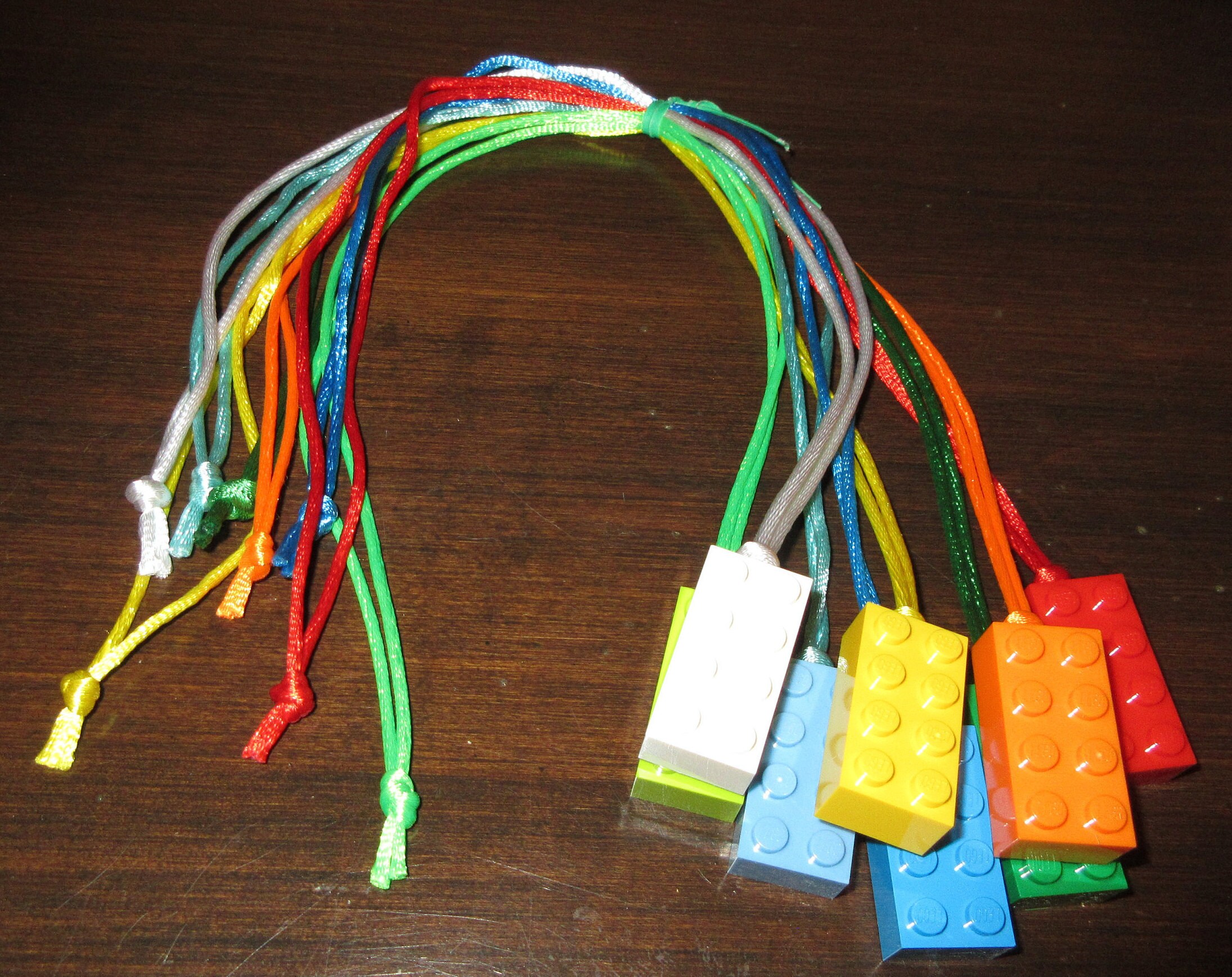 25 NECKLACES Made From LEGO Loved by All Out of Brick 2x4 - Etsy