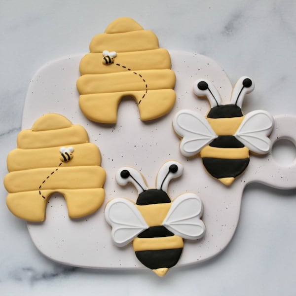 Bee Cookies - Etsy