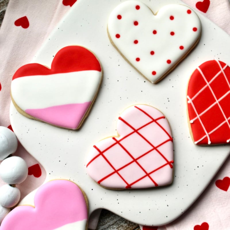 Heart Sugar Cookies - Etsy
