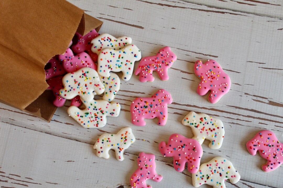 Animal Cracker School Sugar Cookie Theme school Cookies 2 Dozen - Etsy