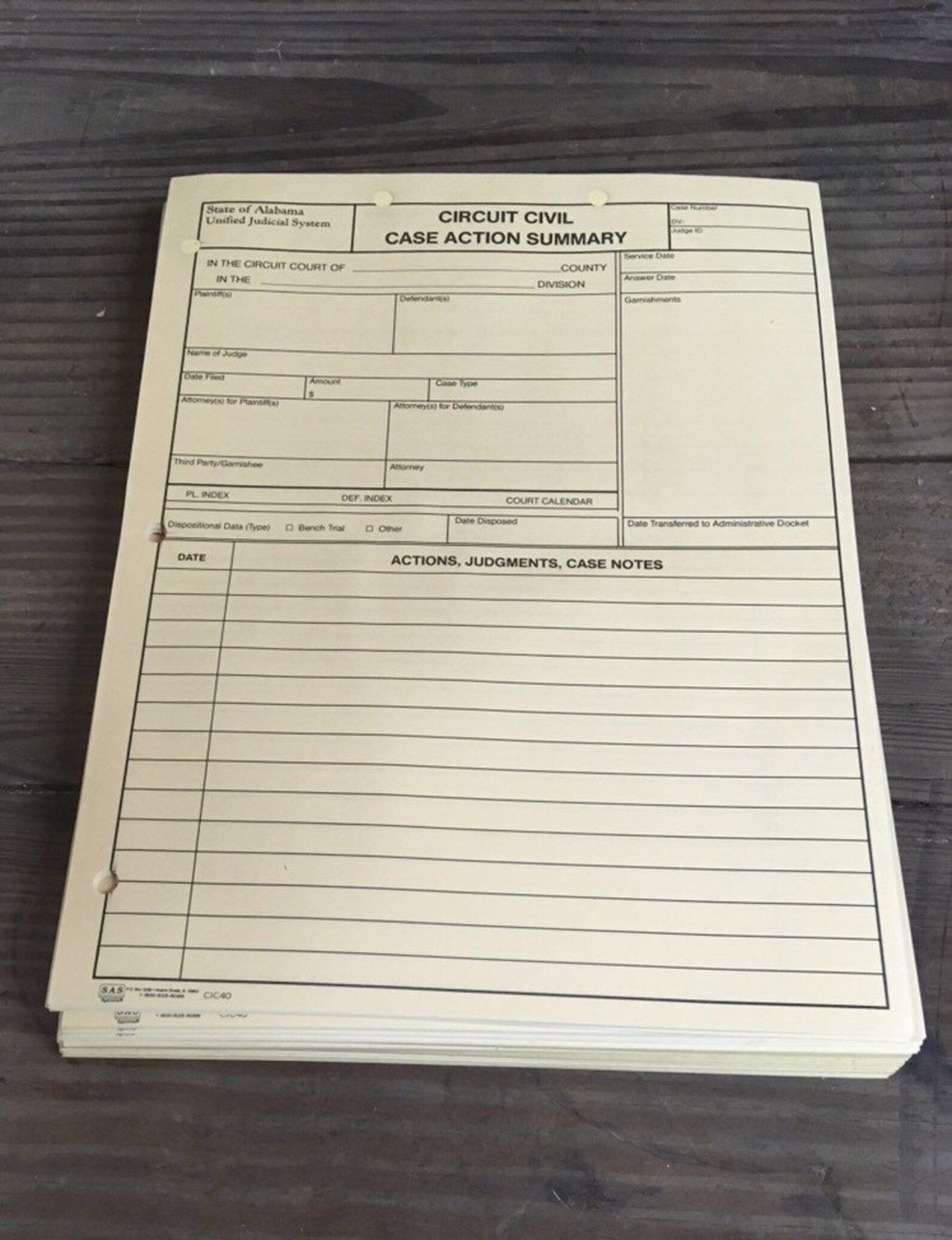 Vintage Legal Documents Court Papers Loose Bundle Circuit | Etsy