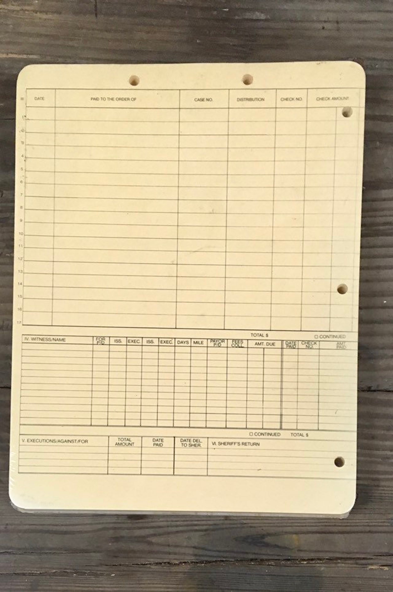 Vintage Legal Documents Court Papers Criminal | Etsy