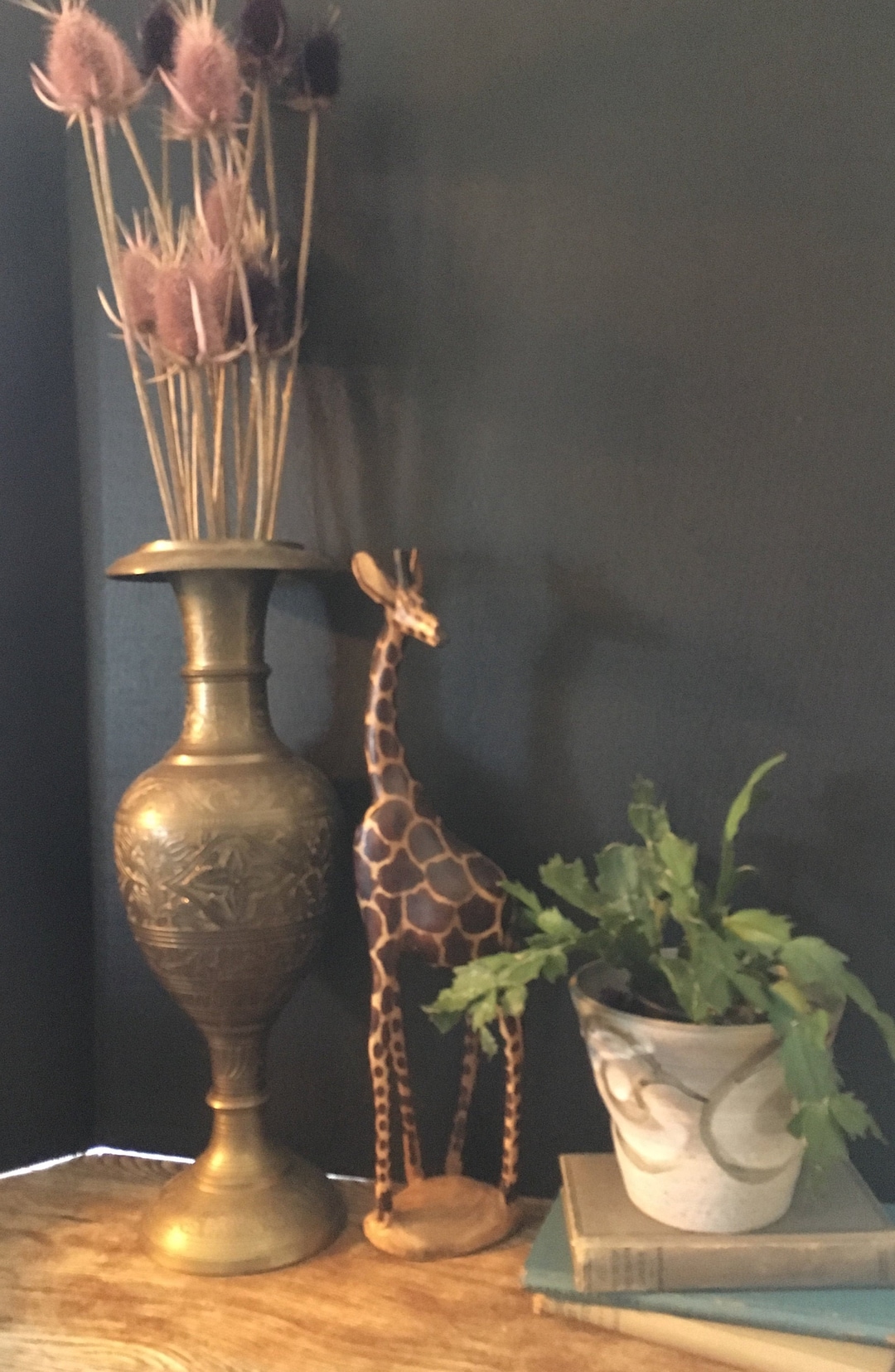 Vintage Bohemian Hand Carved in Kenya Giraffe Beautiful Condition ...