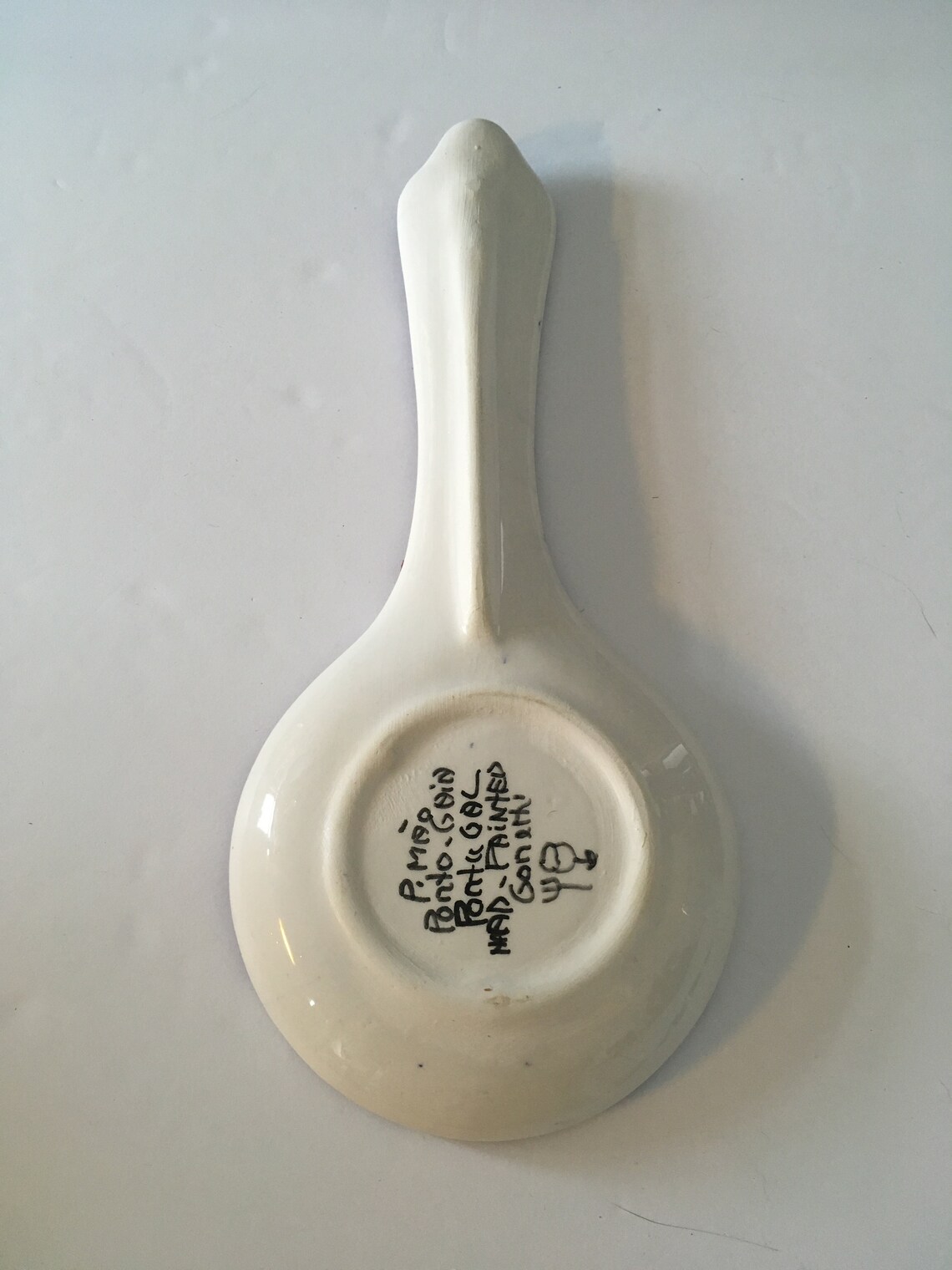 Vintage Bohemian Blue Rose Pottery Ceramic Paper Towel Holder | Etsy