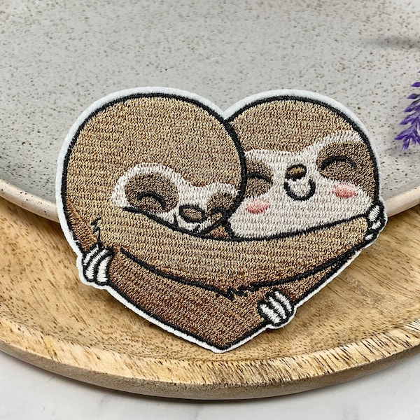 Sloth Iron on Patch - Etsy