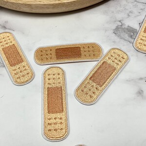 Embroidered IRON ON PATCH Iron Heat Adhesive Applique Badge Medical ...