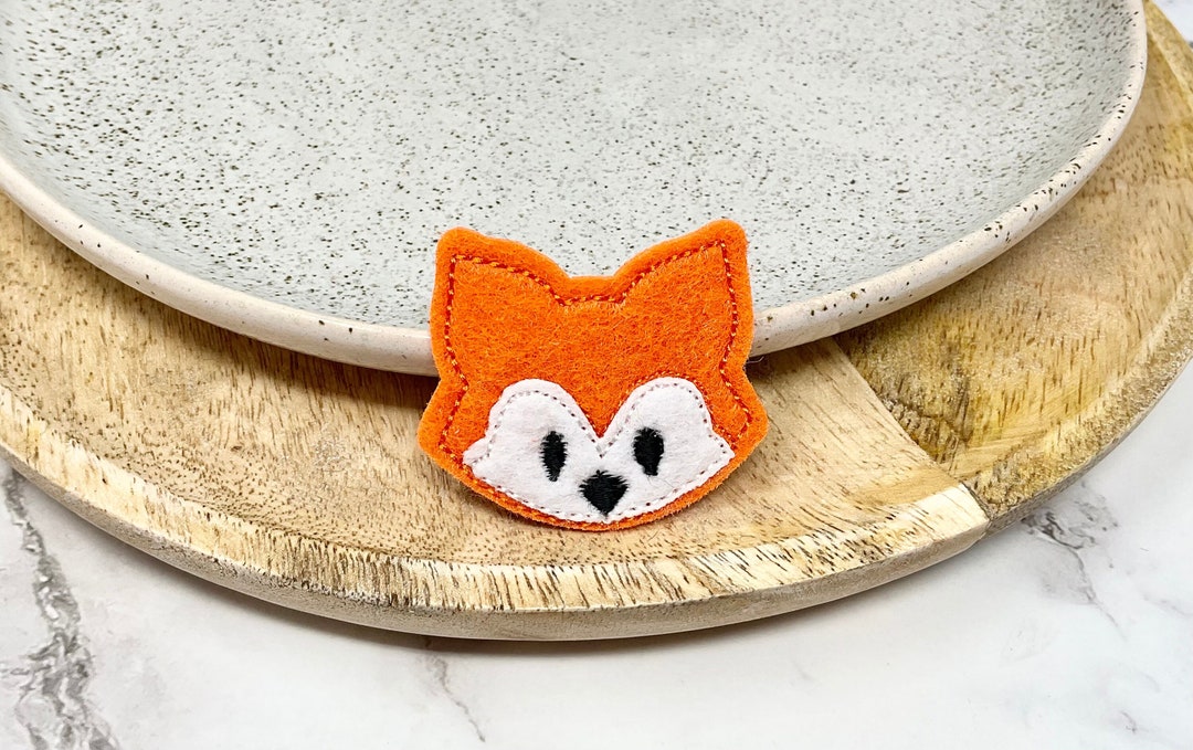 FOX Embroidered IRON on PATCH Heat Adhesive Animal Patches Decoration ...