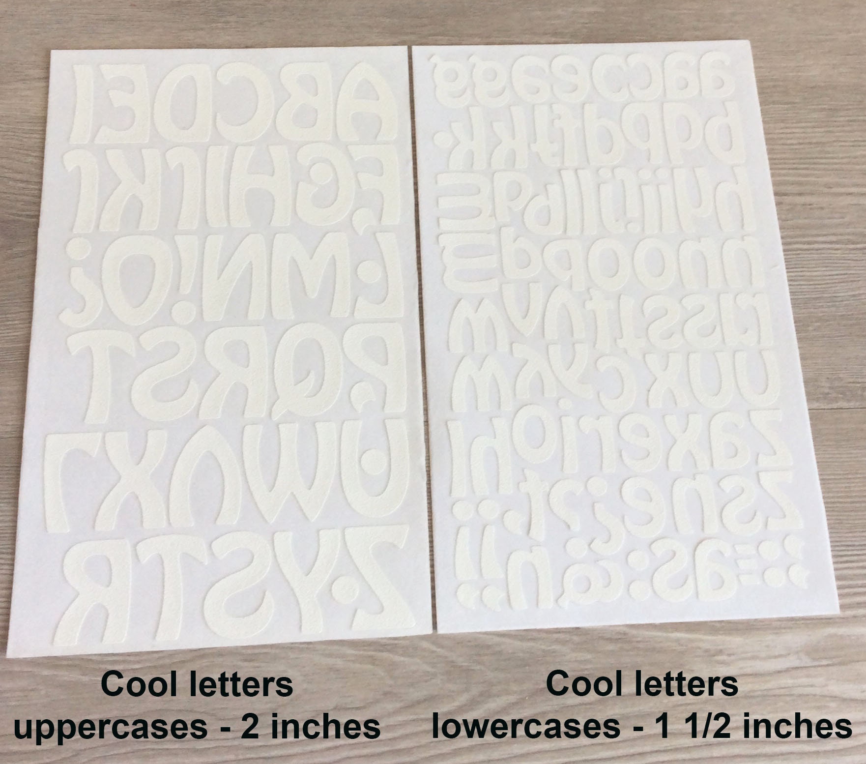 LETTERS IRON ON Custom Heat Letters Iron on Name Tag Black | Etsy