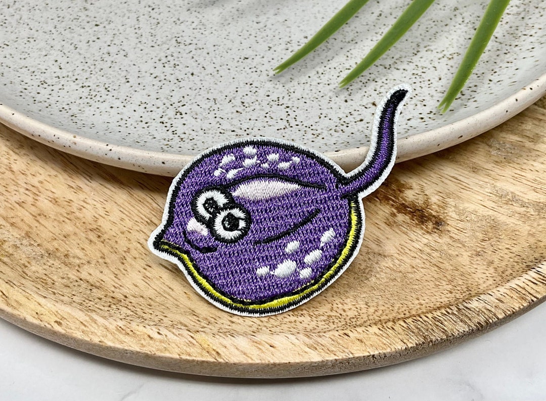 STINGRAY FISH Embroidered Iron on PATCH Heat Adhesive, Pet Animal ...