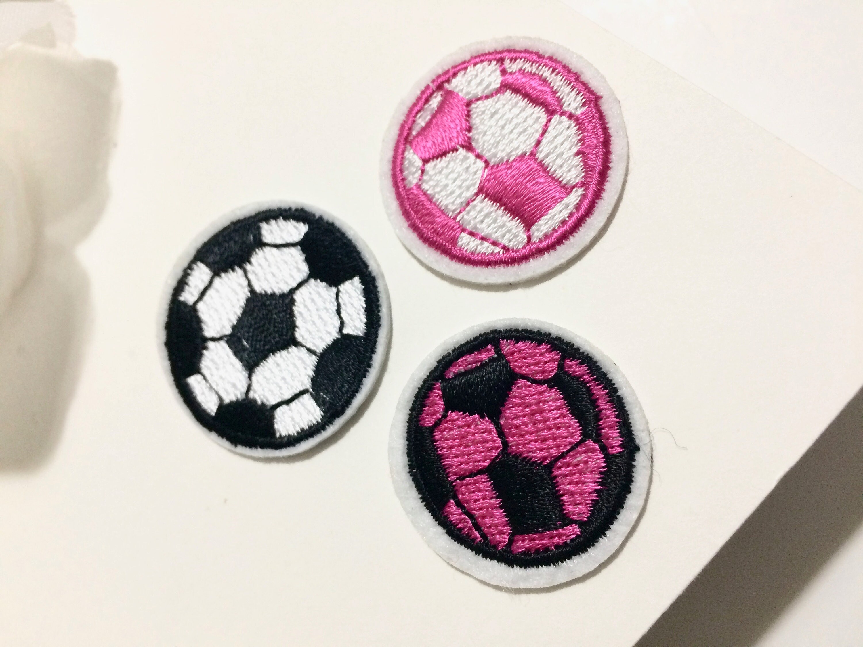 Embroidered IRON ON PATCH Sport Soccer Ball Baseball Football - Etsy Canada