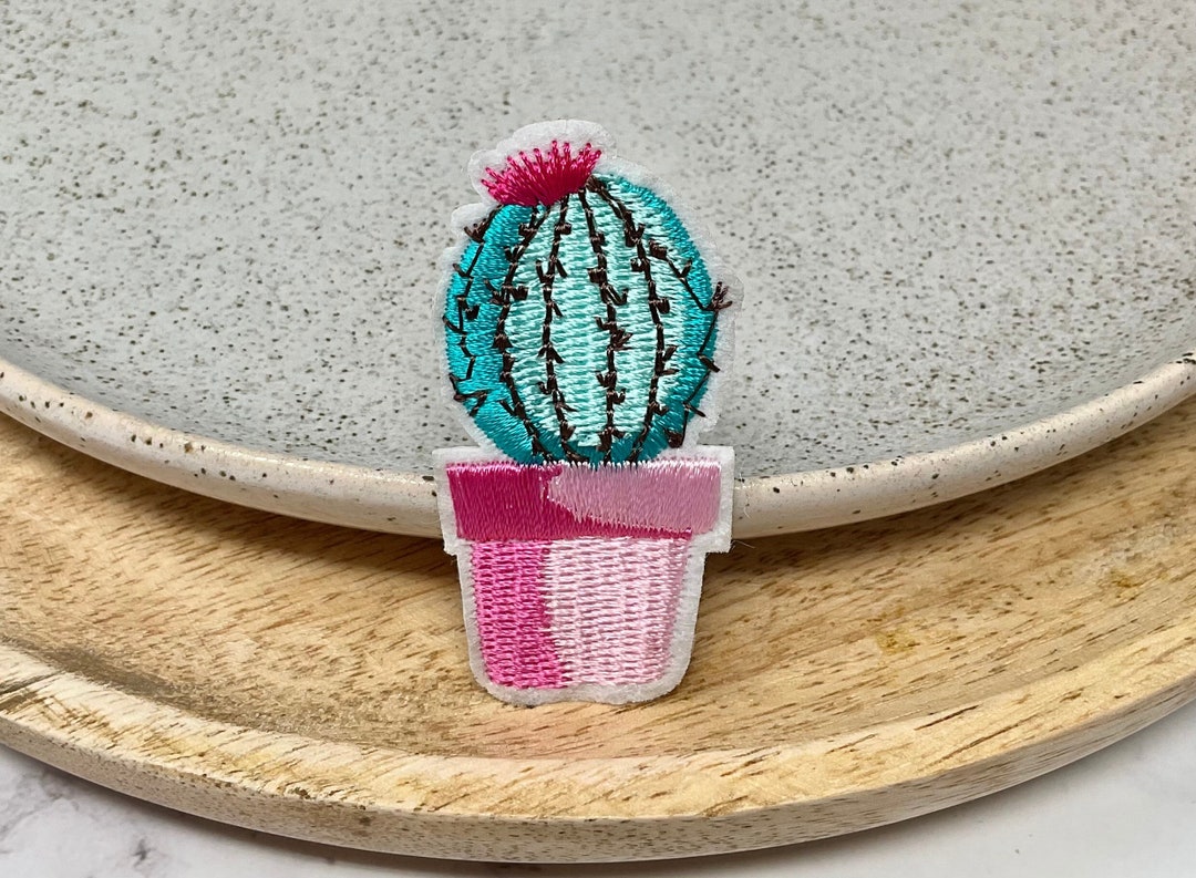 PACK PATCH Cactus Palm Trees Patches Tree Nature Flower Desert Decoration Forest Embellishment ...