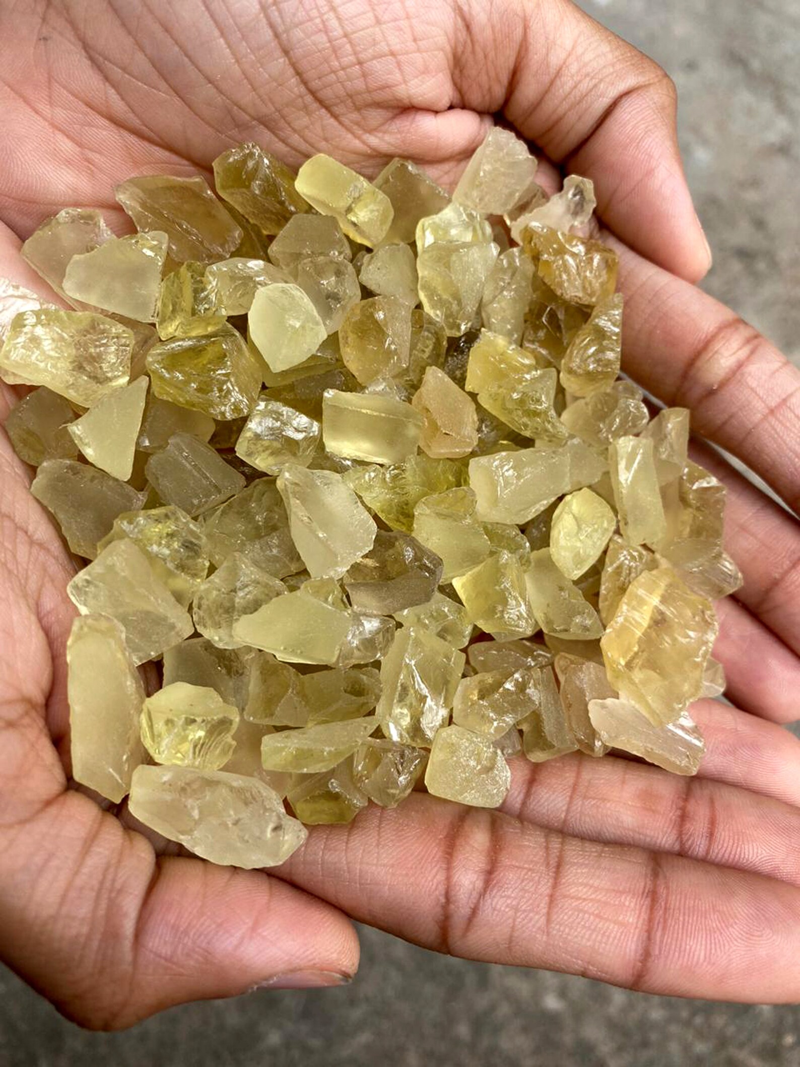 50ct Natural Lemon Topaz Raw Gemstone Lemon Topaz Rough Shape | Etsy