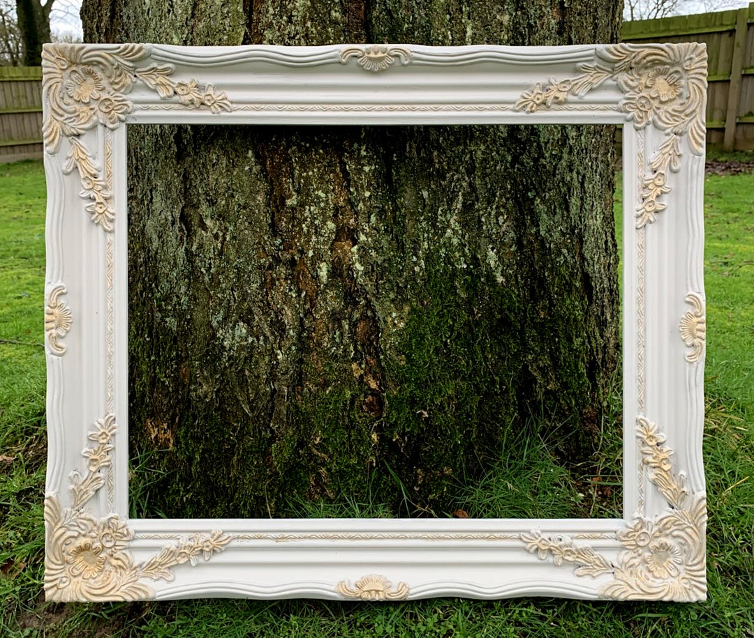 Fine Cream Rococo Wood & Plaster Frame - Etsy