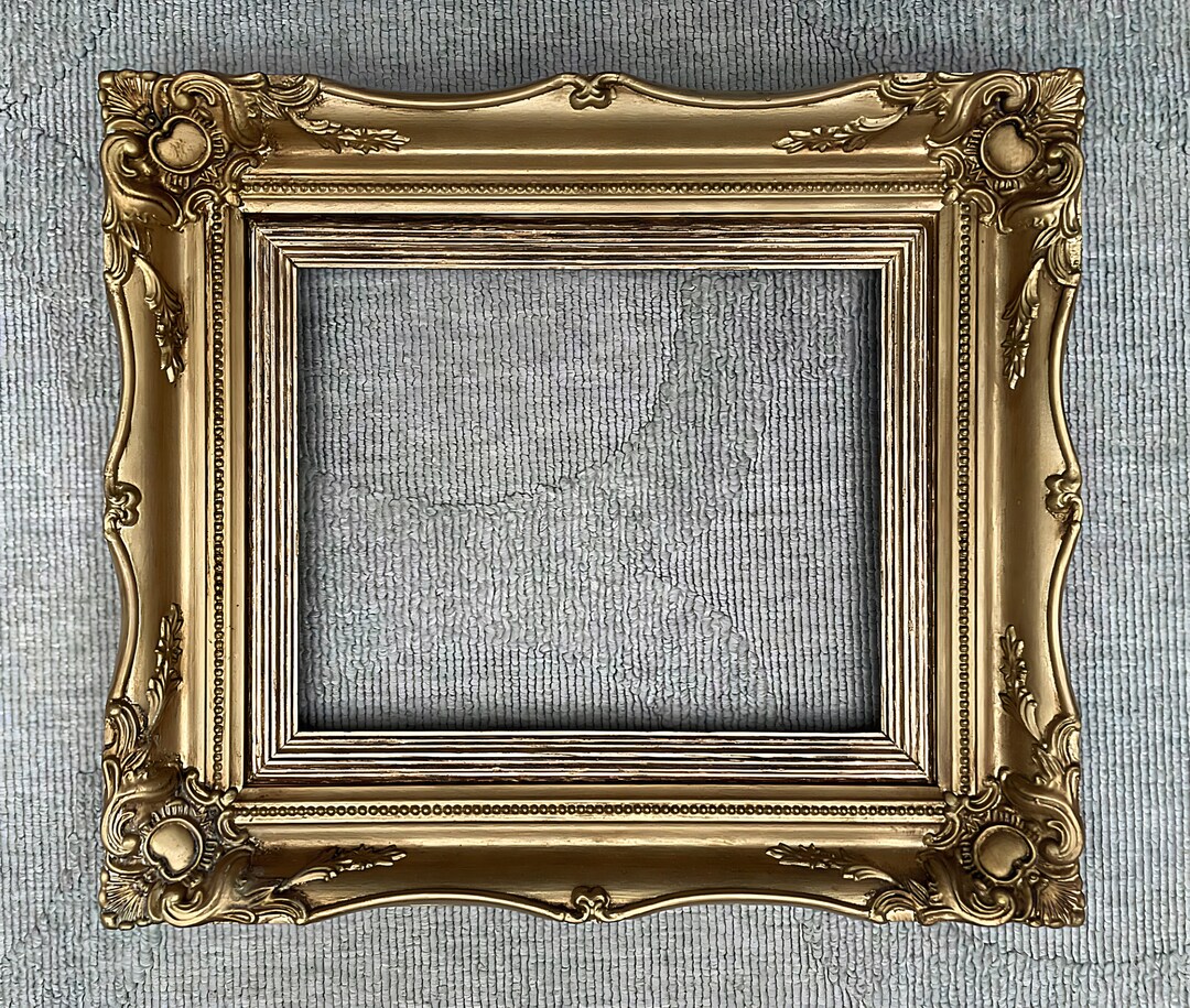 Elegant Ornate Rococo Gilt Wood & Gesso Gallery Frame - Etsy