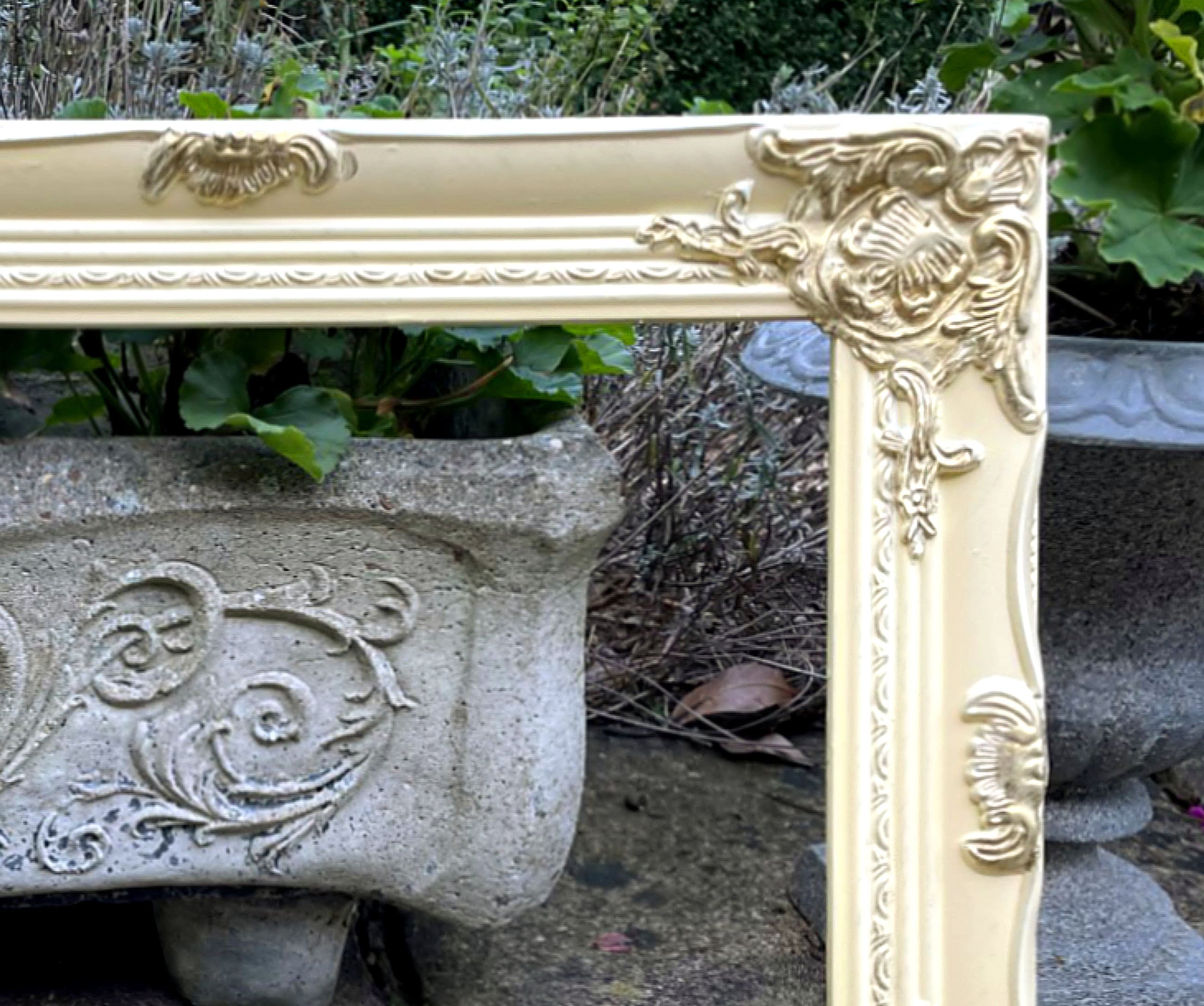Fine Ornate Rococo Cream/ivory & Gilt Gallery Frame - Etsy