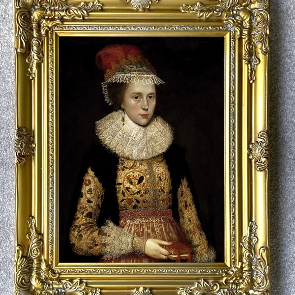 Elizabethan Portrait - Etsy