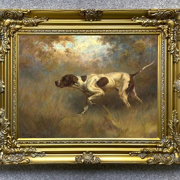 English Pointer Art - Etsy