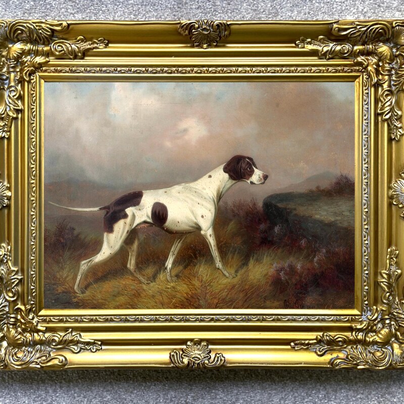 English Pointer Art - Etsy