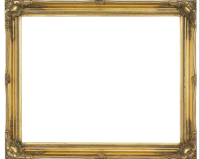 Fine Large Ornate Rococo Gilt Gesso Gallery Frame - Etsy UK