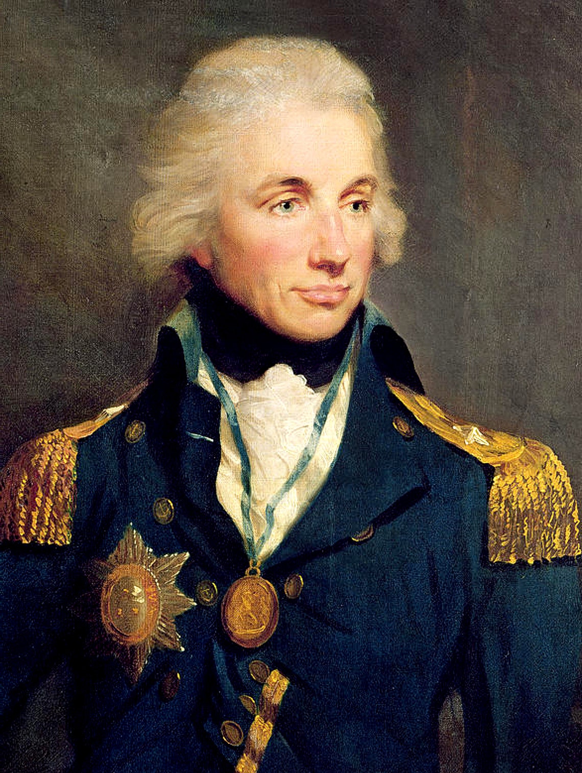 Lord Horatio Nelson Superb Portrait Lithograph on Canvas | Etsy