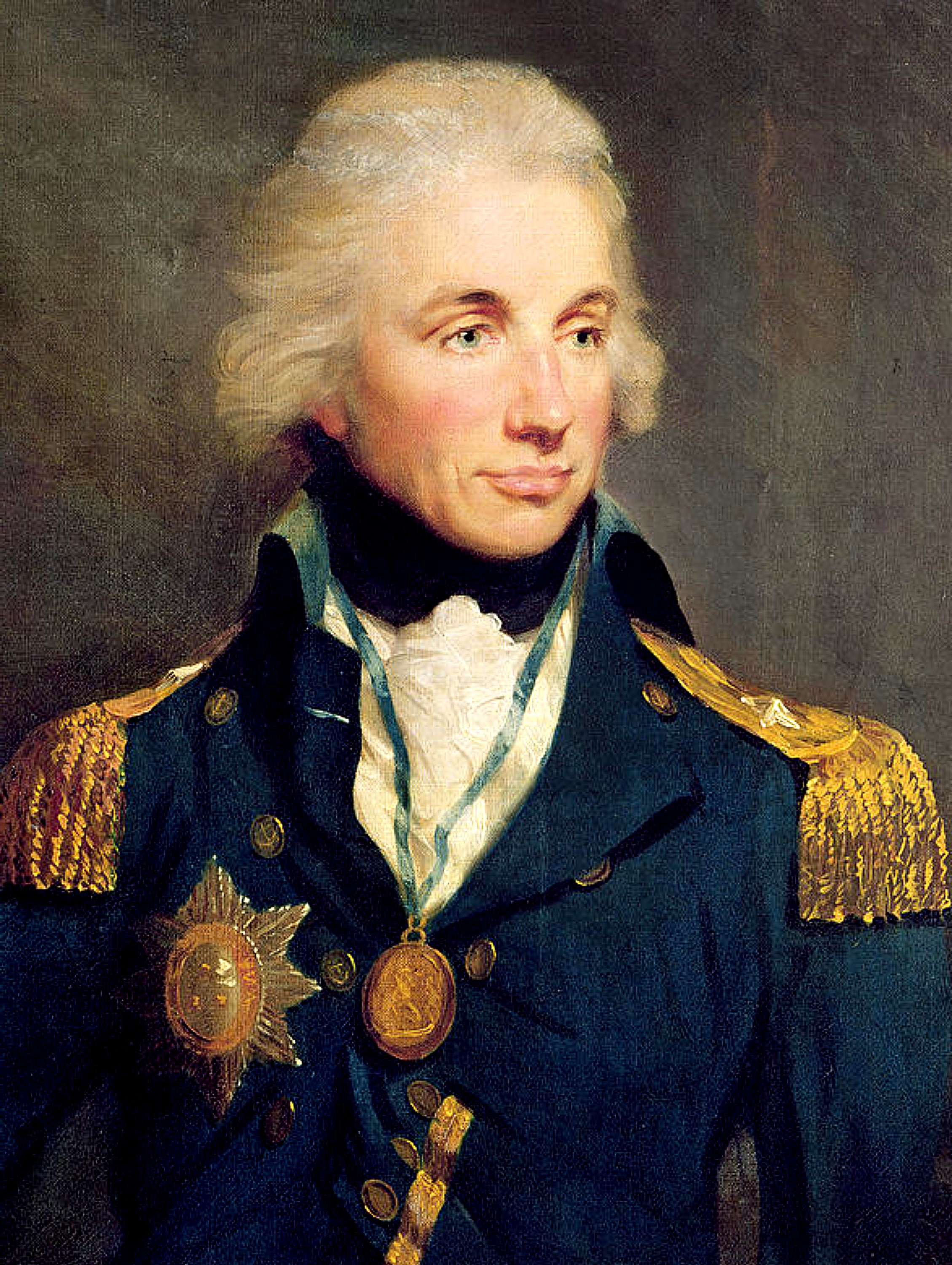 Lord Horatio Nelson Superb Portrait Lithograph on Canvas | Etsy