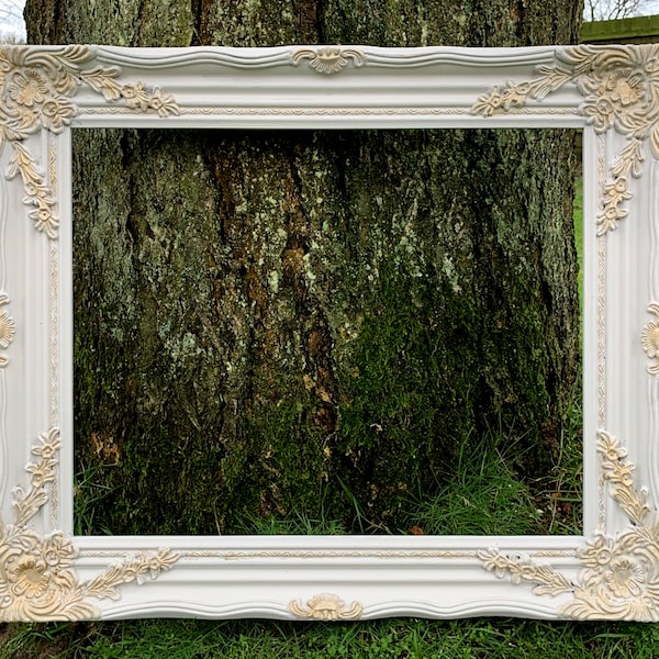 Large Ornate Picture Frame - Etsy