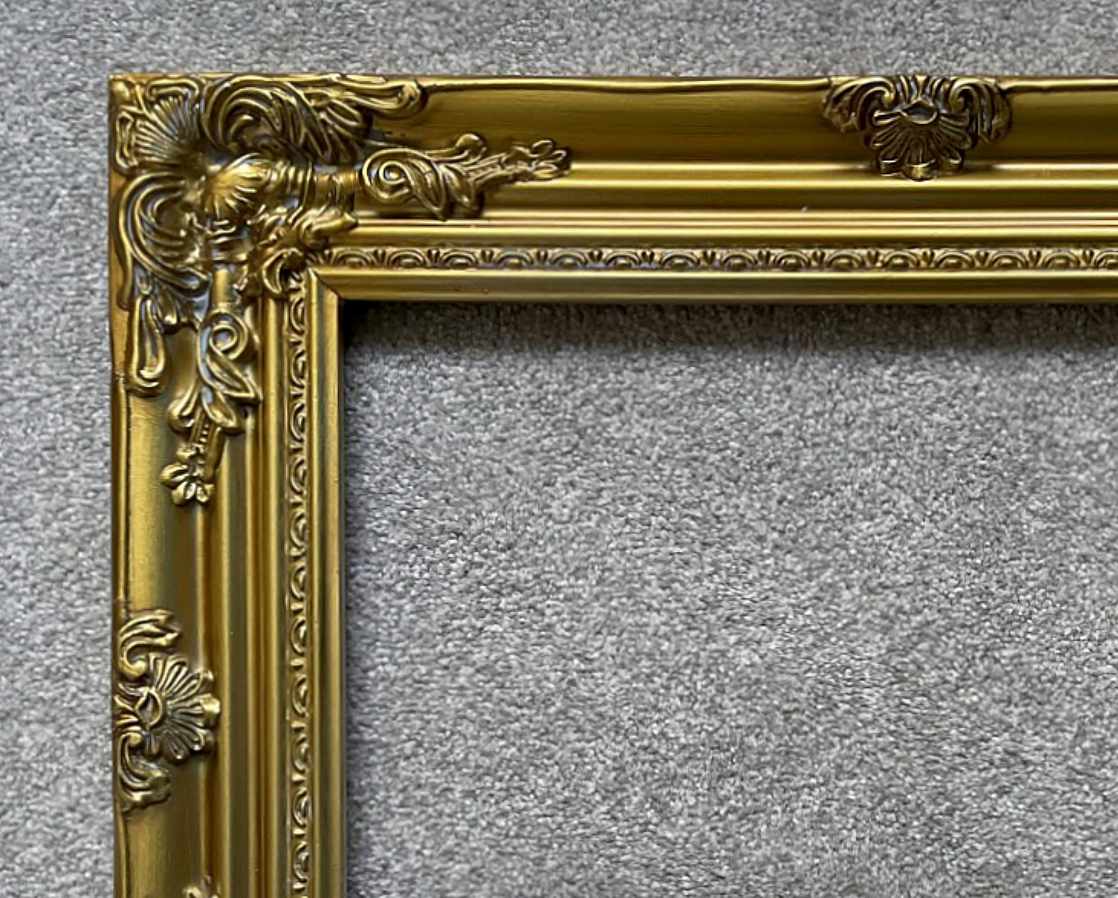Stunning Ornate Rococo Gilt Gesso Gallery Frame | Etsy UK
