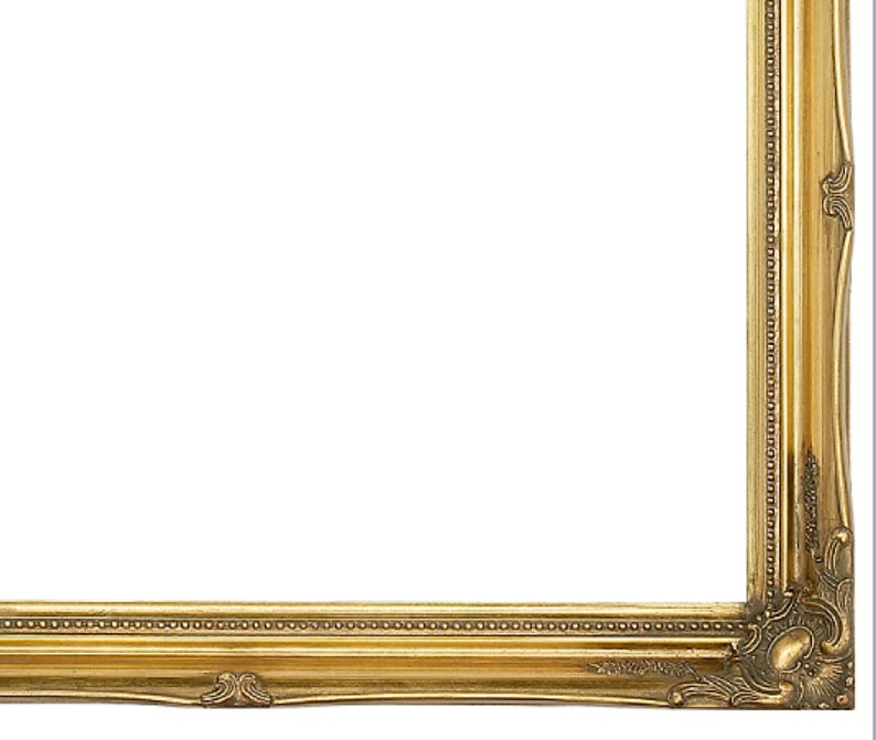Fine Large Ornate Rococo Gilt Gesso Gallery Frame - Etsy UK