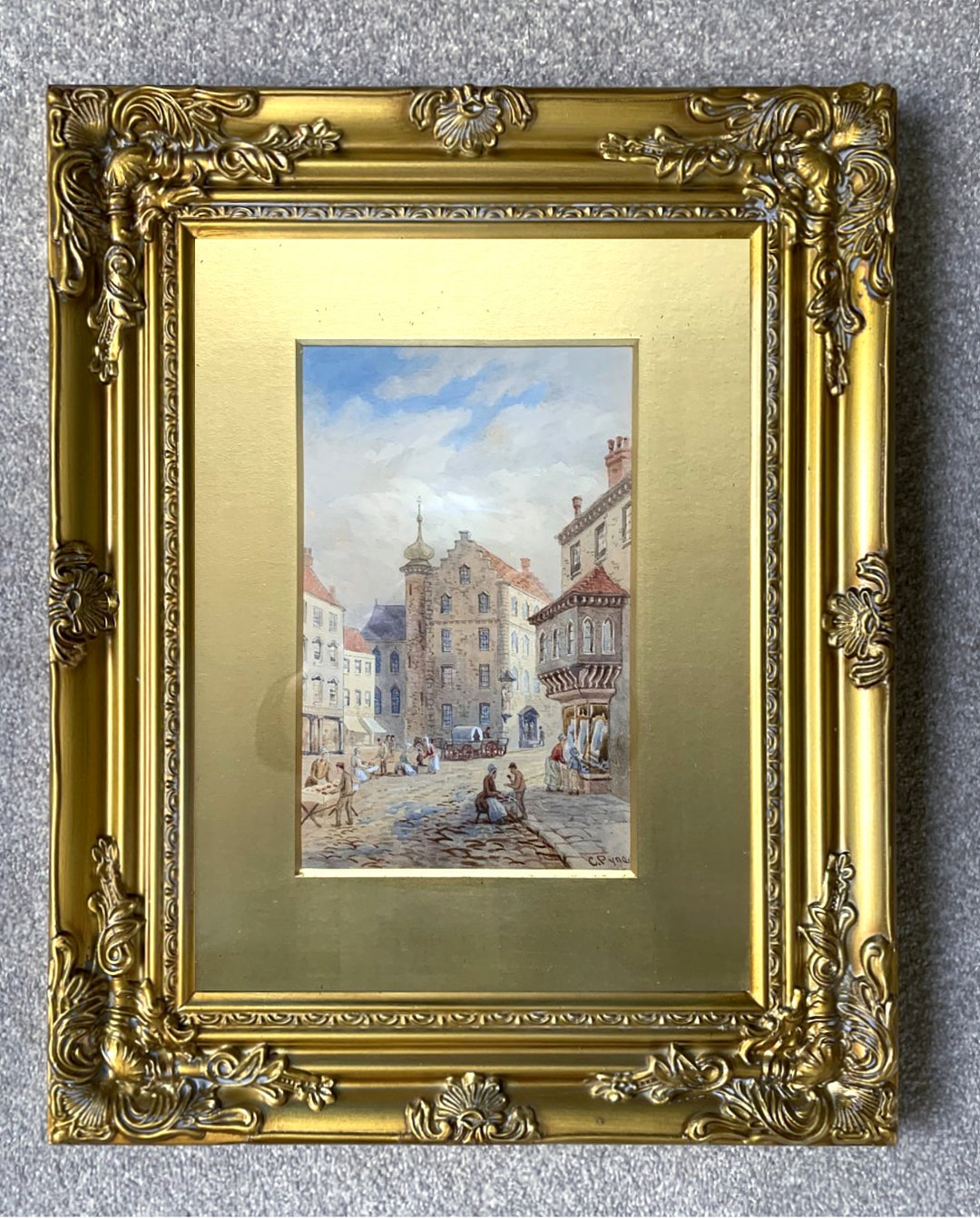 Finec19th Victorian Watercolour by Charles Claude Pyne (1802-1878 ...
