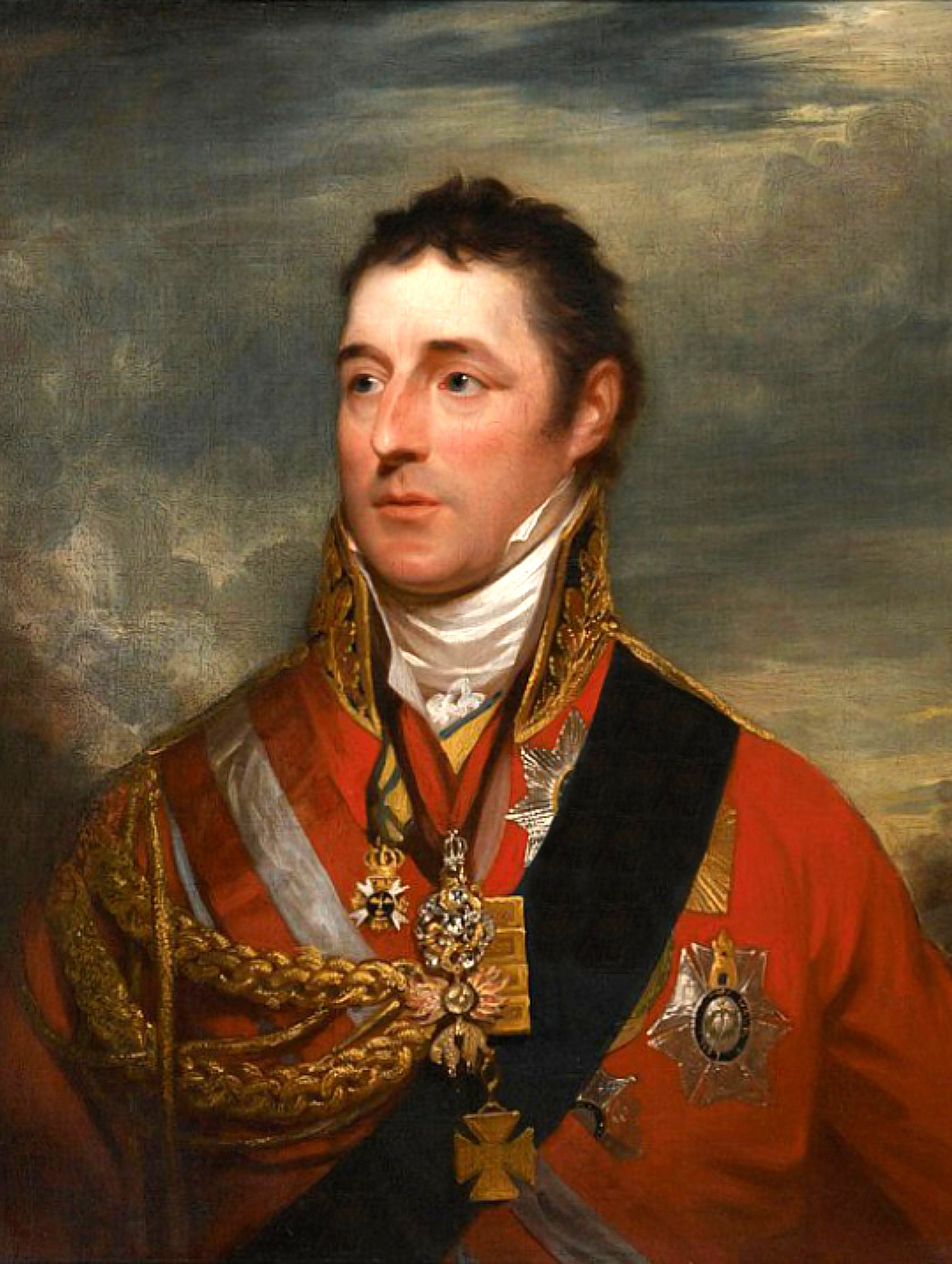 Gilt Framed Oleograph of the Duke of Wellington - Etsy