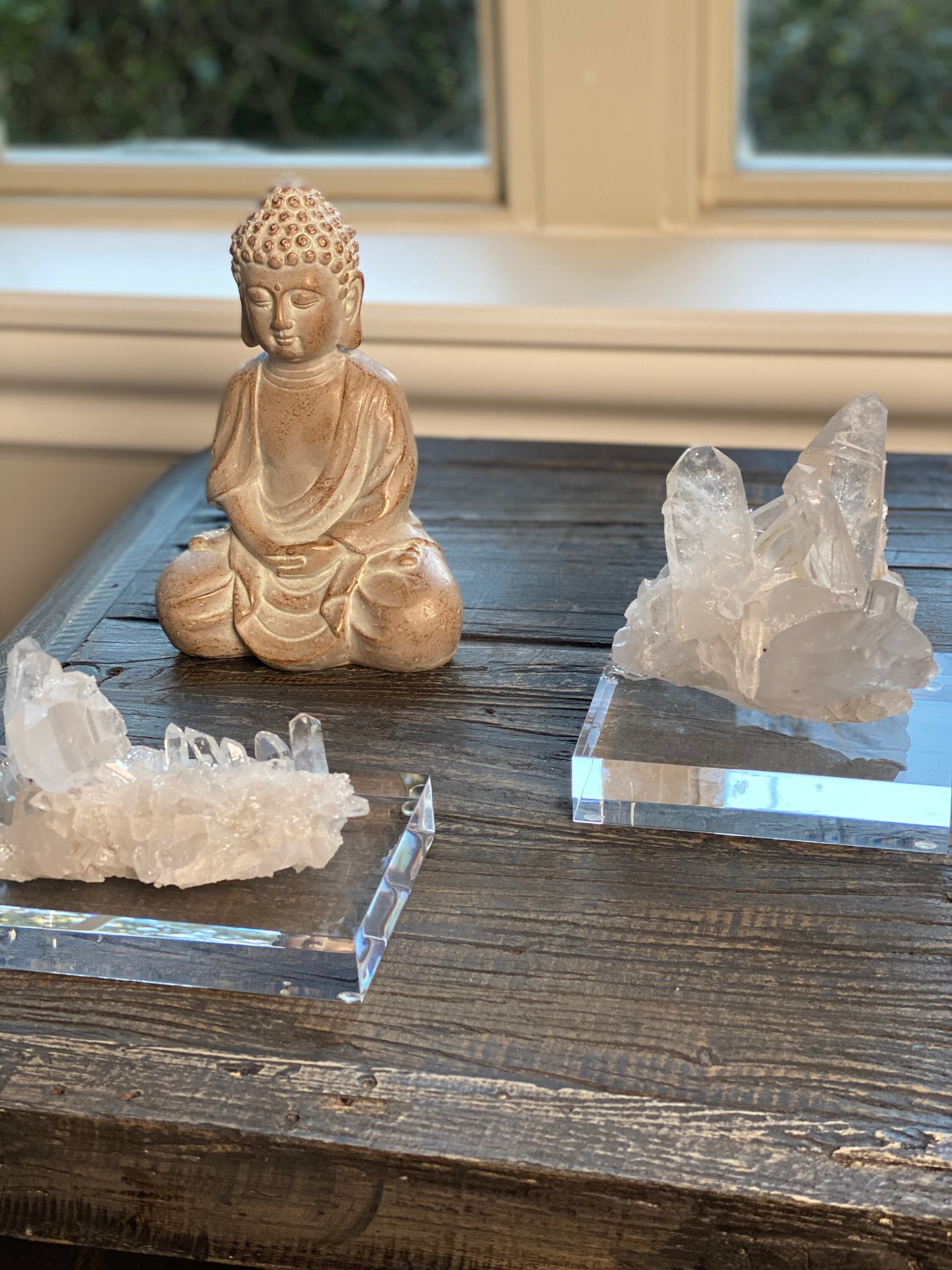 Small Beautiful Peaceful Earthy Sand Color Small Meditating | Etsy