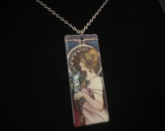 Alphonse Mucha Zodiac Necklace, Art Nouveau, Alphonse Mucha Jewelry ...