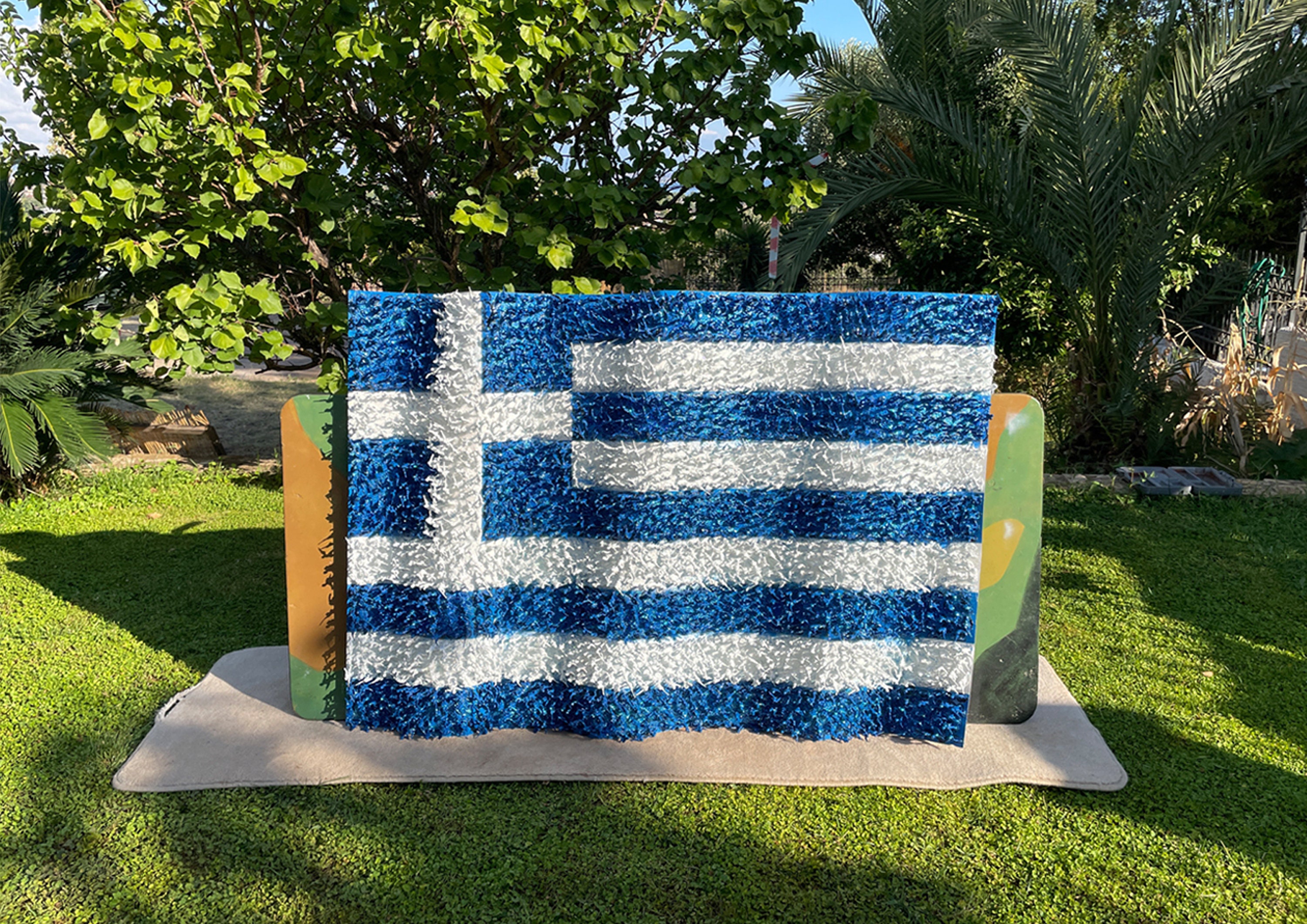 3D Greek Flag - Etsy