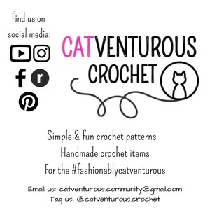 Figaro Frog Cat Hat Crochet Pattern - Detailed & Printable Abdridged ...