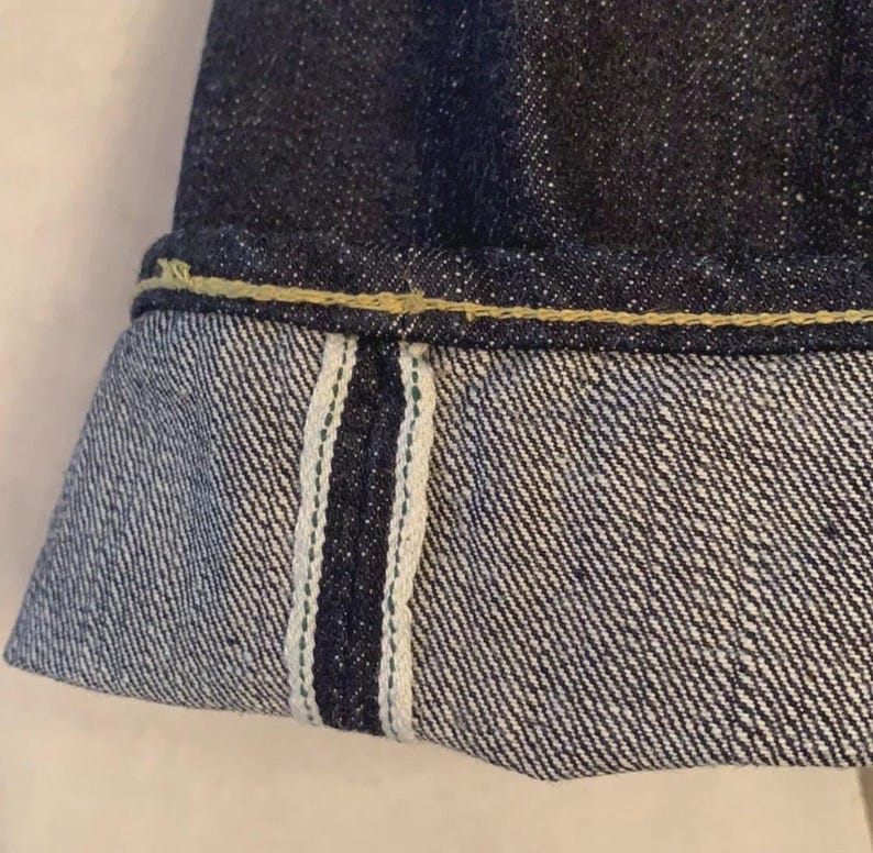 Self Edge Steam Locomotive Japanese Selvedge Denim Jeans 34 Deadstick ...