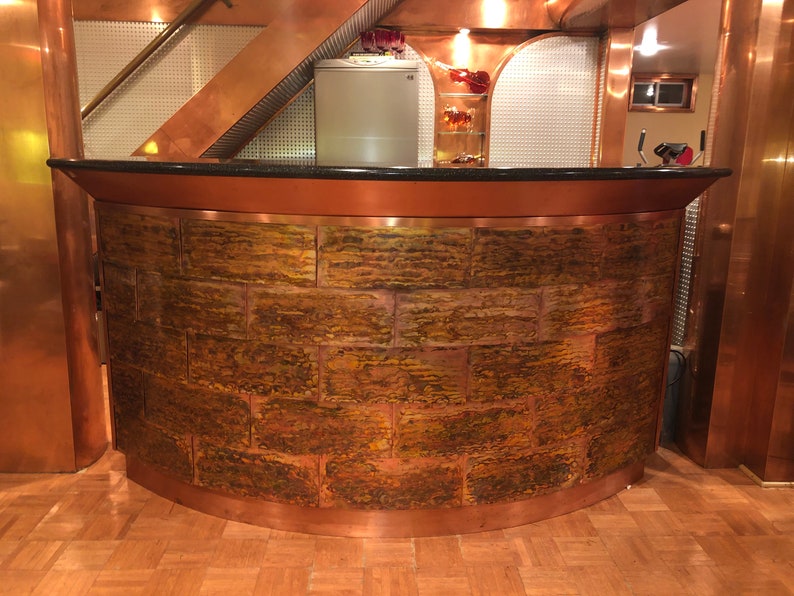 Copper Bar Counter | Etsy