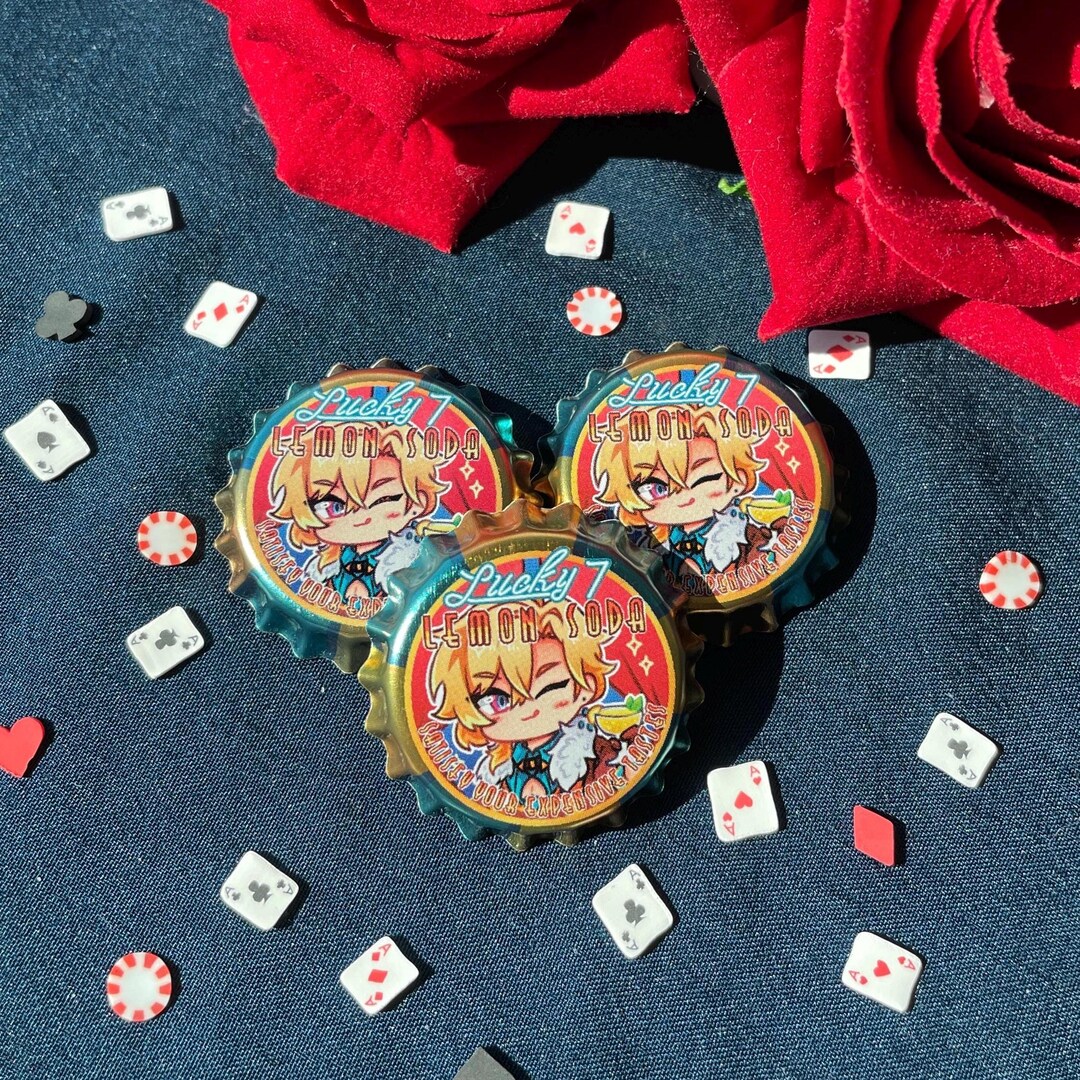 HSR Aventurine Bottle Cap Pin - Etsy