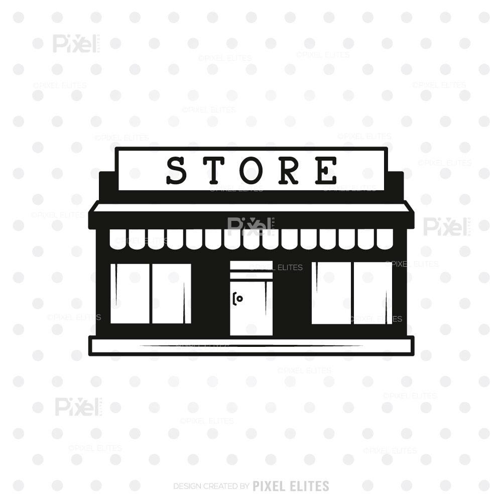 Shop SVG Bundle: Storefront Silhouette for Cricut (digital Download) - Etsy