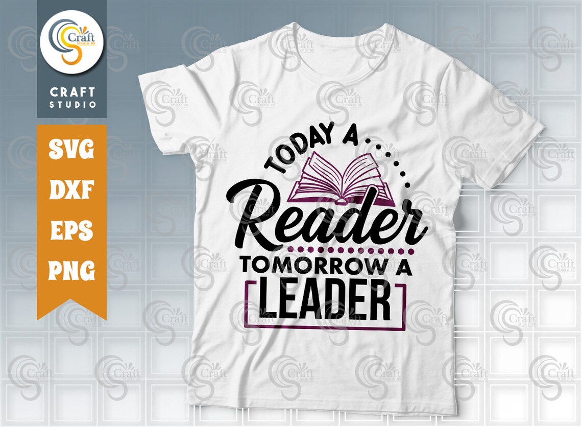 Reader Leader SVG Cut File: Classroom Reading Quote (digital Download ...