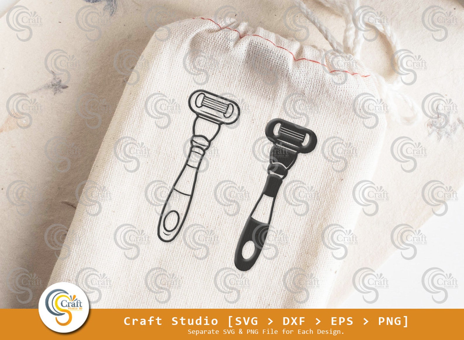 Blade Razor Silhouette Barber Shop Svg Straight Razor Svg - Etsy